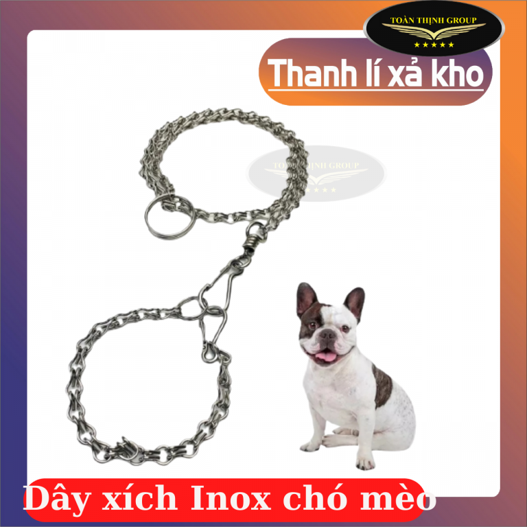 Dây Xích Chó Mèo Sắt - Inox